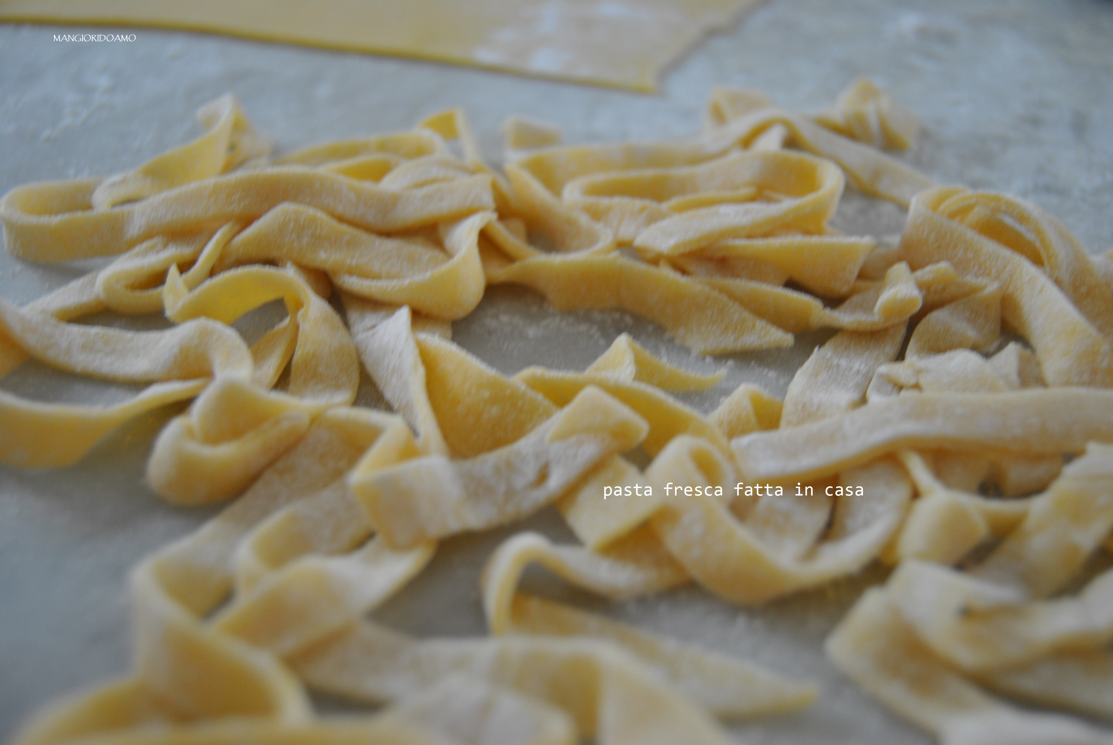 Pasta fresca fatta in casa - Mangioridoamo