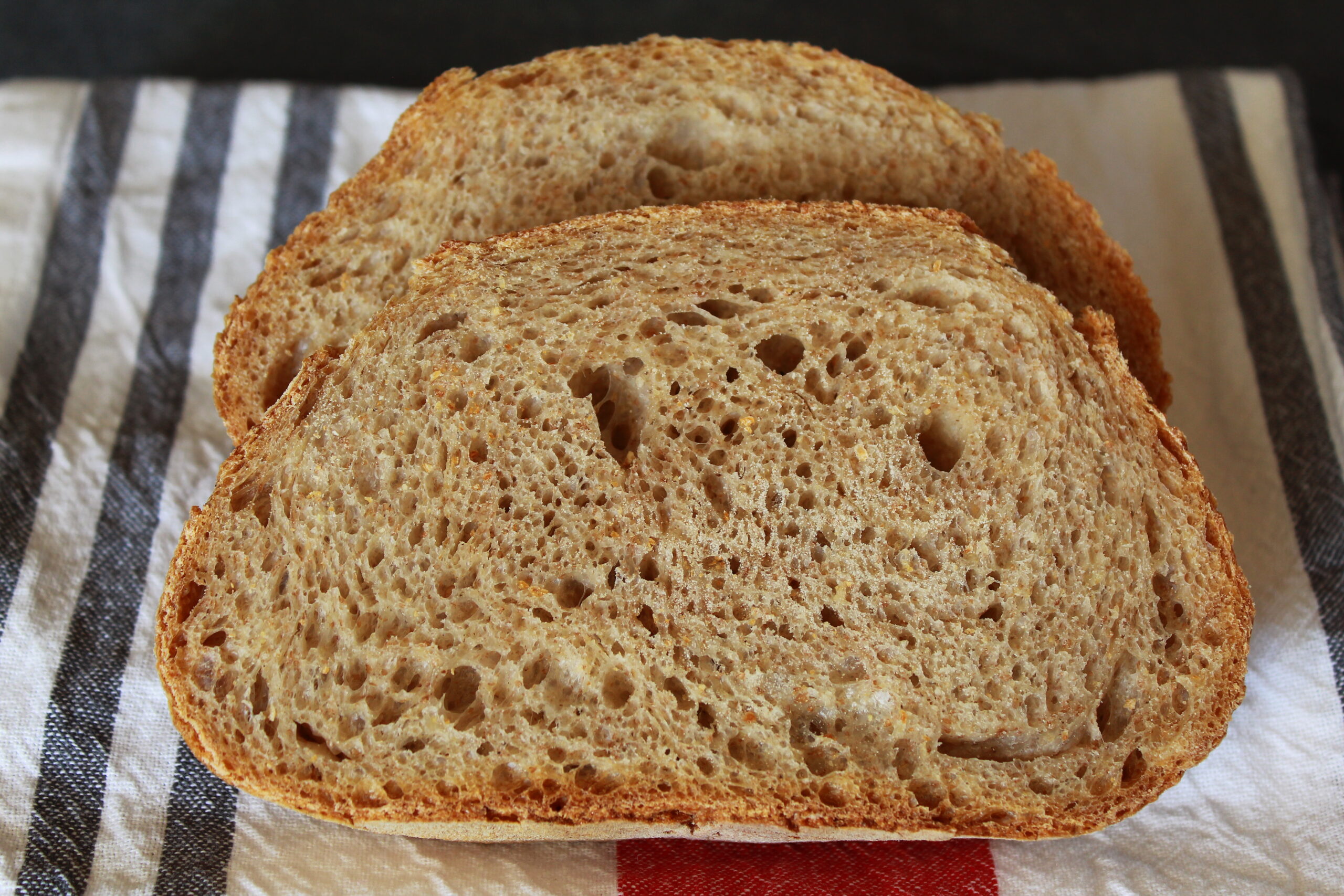 Pane rustico con lievito madre - Mangioridoamo